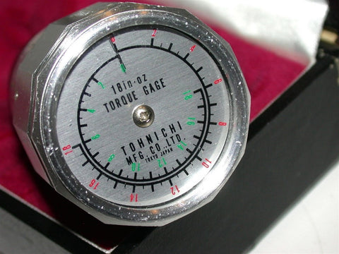 Tohnichi ATG18Z Torque Gauge 2-18 IN-OZ