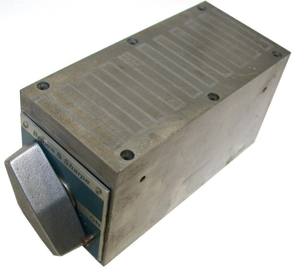 Brown & Sharpe Permanent Magnetic Block w/ Case No. 255