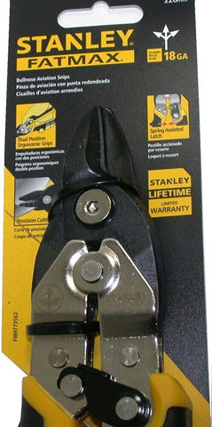 Stanley FMHT73562 FatMax 9" Bulldog Bullnose Aviation Snips New ...