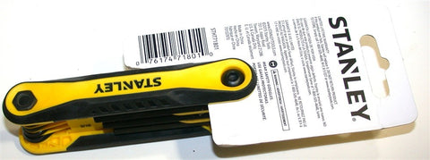 Stanley STHT71801 SAE 9 pc Folding Hex Key Set