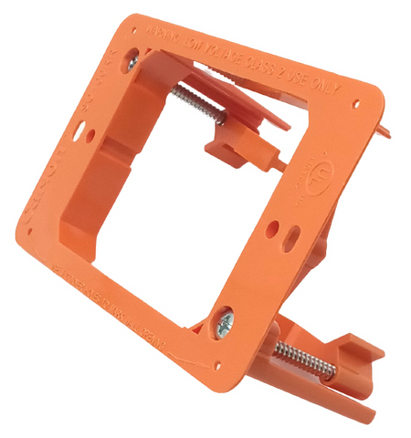 Lot of (2) Carlom SC100RR Low Voltage Class 2 Bracket 1-GANG