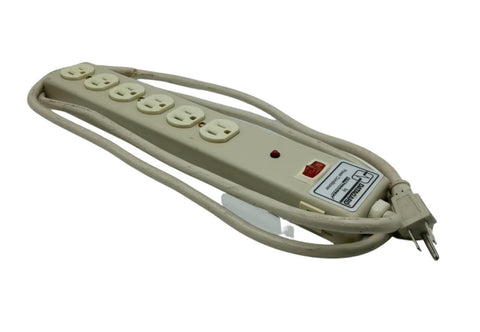 SL Waber DG115-SI 6 Outlet Surge Suppressor 15A 125VAC 60HZ 1875W Cont