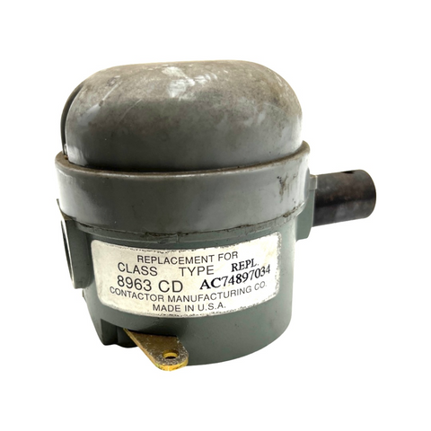 Contactor Manufacturing Class 8963 Type CD 3 Position Switch