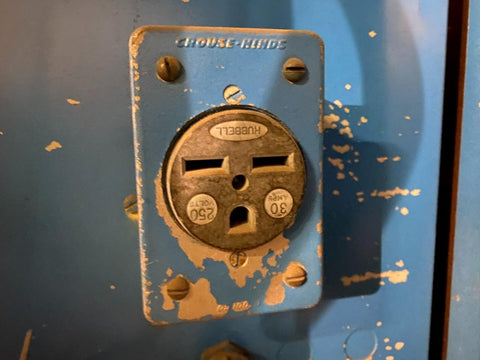 Mobile Power Distribution Unit Outlet Breaker Panel 480V 3 Ph to 240/1