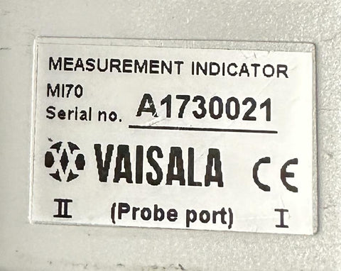 Vaisala MI70 Measurement Indicator & RH&T Probe HMP76 w/ Accessories