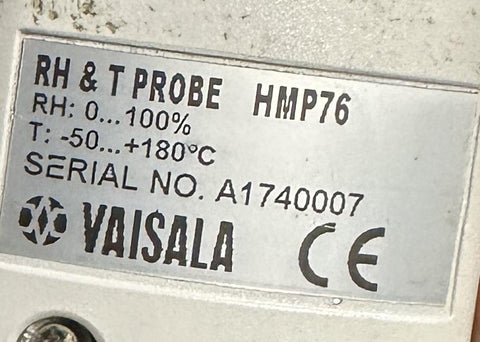 Vaisala MI70 Measurement Indicator & RH&T Probe HMP76 w/ Accessories