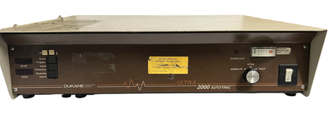 Dukane Ultra 2000 Auto-Trac Ultrasonic Controller - Sold As Is