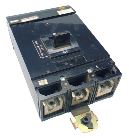 Square D MA36800 3-Pole I-Line Circuit Breaker 800A 600V 3 PH ABC Plug