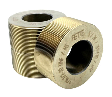 Fette 1/2-20 UNF/HS 3 Piece Thread Rolling Die Set 1K / 1515570 / H14