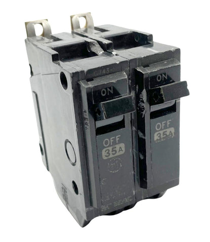 General Electric THQB22035 2-Pole Circuit Breaker 35A 240V 1PH Bolt-On ...