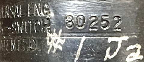 Universal Engineering 80252 Jacobs Taper #1 Adapter Kwik Switch 200 Sh