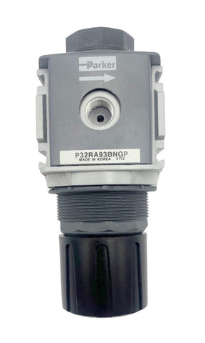 Parker P32RA93BNGP Compact Regulator 3/8 IN 0-125 psi range – Surplus ...