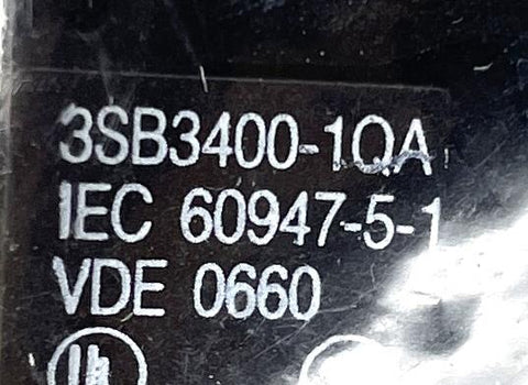 Siemens 3SB3400-1QA 3SB3400-0A Yellow Illuminated Push Button Switch A ...