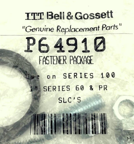 Bell & Gossett P64910 Fastener Package Series 100 (60 & PR 1" Series)