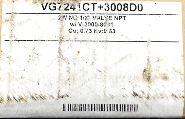 Johnson Controls VG7241CT+3008D0 Control Valve NPT 1/2IN 2-Way Brass