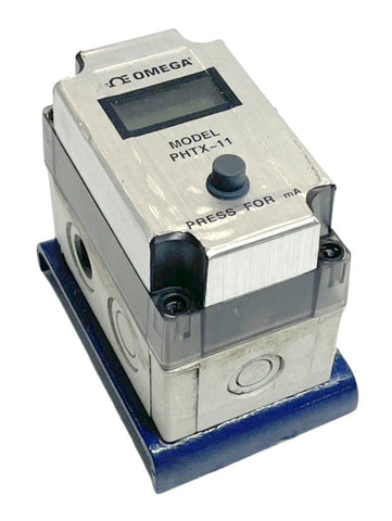 Omega PHTX-11 pH Two-Wire Digital Industrial Transmitter 4-20 mA Outpu
