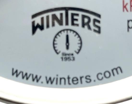 Winters PEM226LF Pressure Gauge 0-300PSI 0-2000kPa 1/4IN NPT Steel/Gla