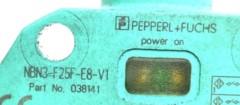 Pepperl+Fuchs NBN3-F25F-E8-V1 Inductive Sensor 3-Wire 10-30VDC 3mm Ran