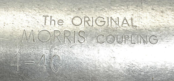 Morris 4-4C Galvanized Steel Compression Pipe Coupling 4-4.5" OD 8" Le