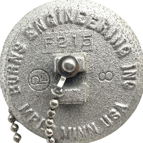 Burns Engineering F215 Temperature Sensor Probe Explosion Proof Housin