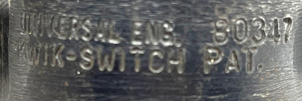 Universal Engineering 80247 1" Kwik Switch 300 Light Duty End Mill Too