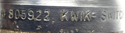 Universal Engineering 805922 Kwik-Switch 200 Master/CAT40 W/ 805043 Lo