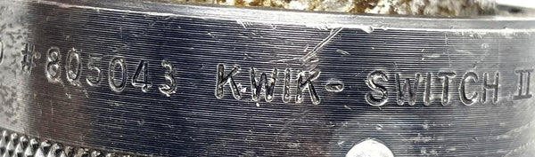 Universal Engineering 805922 Kwik-Switch 200 Master/CAT40 W/ 805043 Lo