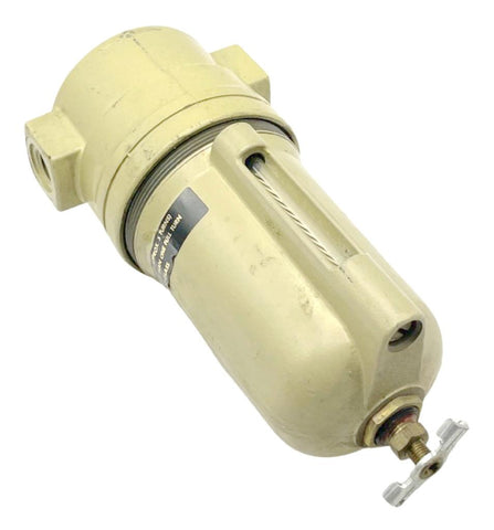 Norgren F12-200-M3TA Pneumatic Air Filter 3/8" NPT 150PSIG Inlet 125°F