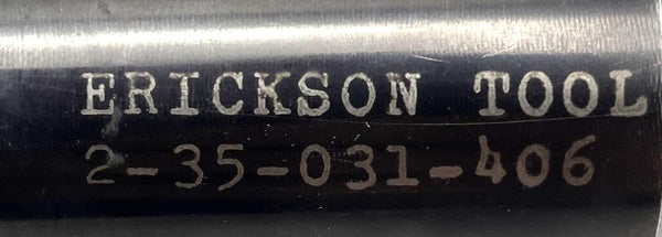 Erickson Tool 2-35-031-406 Collet Chuck Floating Tap Tool Holder 1" Sh