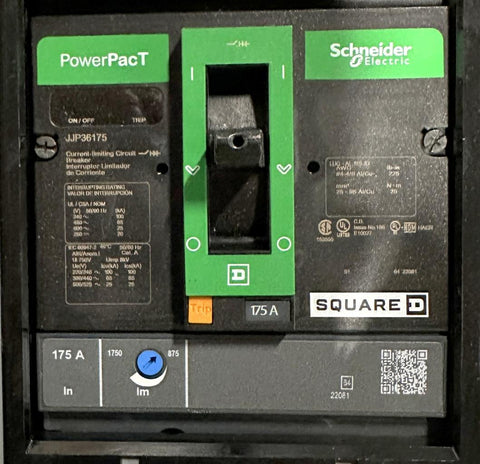 Schneider Electric JJP36175 Circuit Breaker 175A Square D PowerPacT 3P
