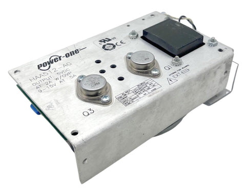 Power One HAA512-AG Power Supply 5VDC 2A 50/60HZ Gray Metal Enclosure