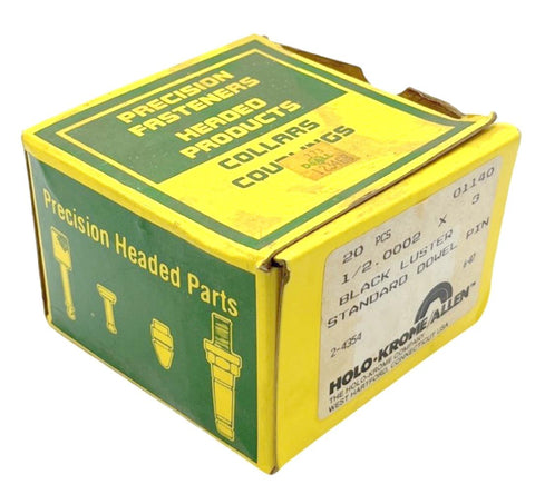 Holo-Krome/Allen 01140 Standard Dowel Pin 1/2" x 3" .0002 Black Luster ...