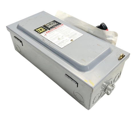 Square D HU361 Electrical Safety Switch 30A 600V 50/60HZ Type 1 Enclos