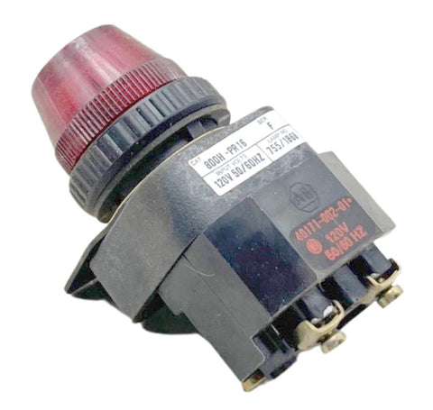 (Lot of 2) Allen Bradley 800H-PR16 Red/Green Pilot Light 120V 50/60HZ – Surplus Select