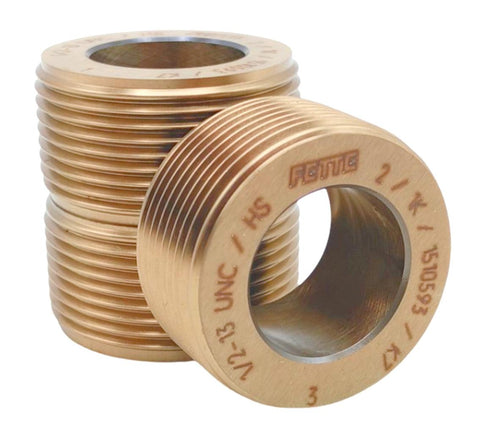 Fette 1/2-13 UNC / HS 3-Piece Thread Rolling Die Set 1K / 1510593 / K7 ...