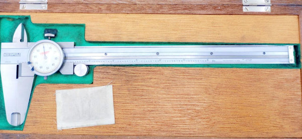 Moderntools Stainless Steel Dial Caliper 8" W/ .001" Graduation Dial G ...