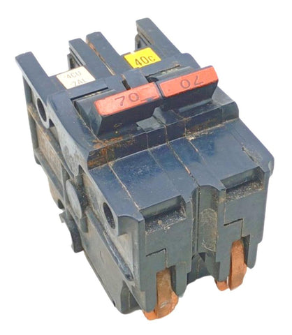 Federal Pacific NA270 2 Pole Circuit Breaker 70A 120/240VAC 1 PH Plug-