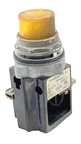 Furnas Electric 52PA4E2 Orange Pilot Light Series B 120V Max