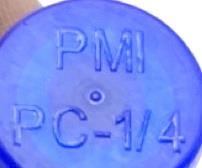 (Lot of 6) Parker PMI PC-1/4 Brass Connector Straight 1/4" Male Thread