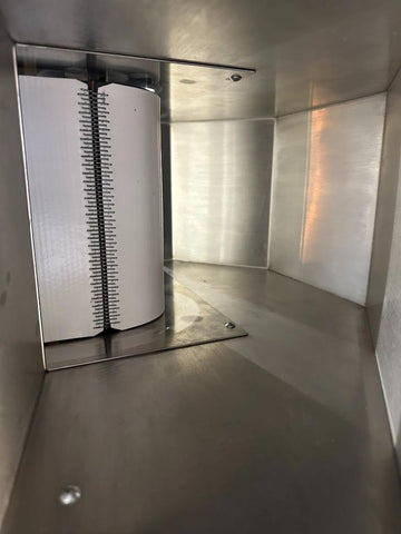 Kaps-All FS-B Elevator Power Conveyor Hopper Cleated Belt 8" W 82" H