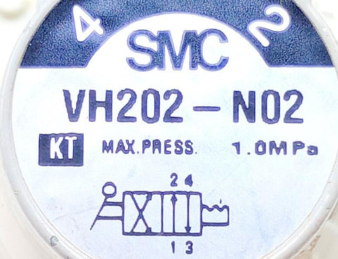 SMC VH202-N02 2-Position Hand Valve 1/4" NPT 1.0MPa Max Pressure – Surplus Select