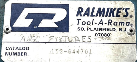 Ralmike's 153-644701 RHGC Fixtures Tool-A-Rama Series Stainless Steel