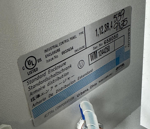 Mac Automation 12" x 75" Power Cleated Belt Conveyor w/ Programmable C