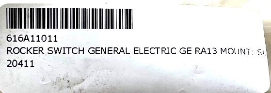 (Lot of 3) General Electric RA13 Rocker Switch Mount Plastic Ivory ...