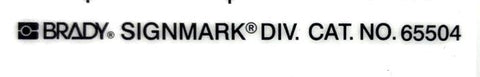 (Lot of 23) Brady SIGNMARK 65504 Danger Do Not Operate Lockout Tags ...