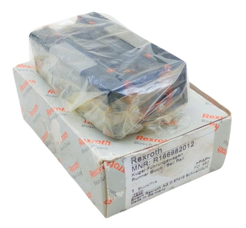 Bosch Rexroth R166982012 Runner Block / Linear Ball Rail Bearing