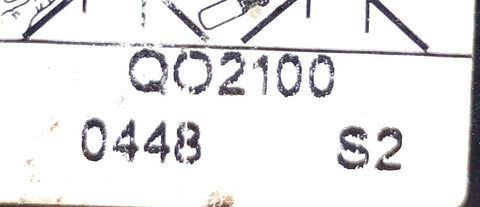 Square D QO2100 2-Pole Circuit Breaker 100A 120/240VAC 1 Phase Plug-In ...