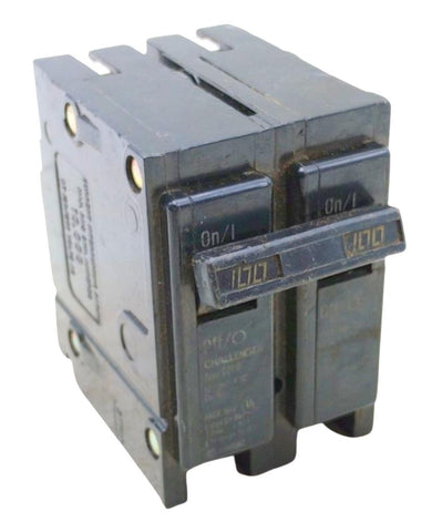 Challenger C2100 2-Pole Circuit Breaker 100A 240VAC 1 Phase Plug-In Mo