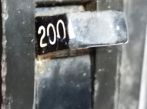 General Electric TQD32200 3-Pole Circuit Breaker 200A 240VAC 3 Phase B