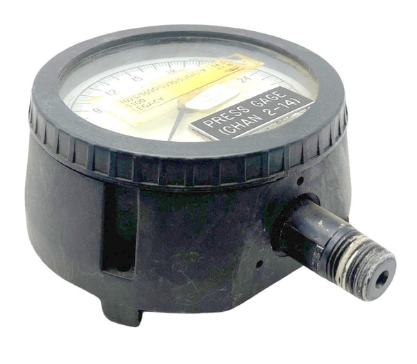 Weksler GR2-14A-3 Pressure Gauge 0-30PSIG Steel Tube/Socket 1/2" NPT ...